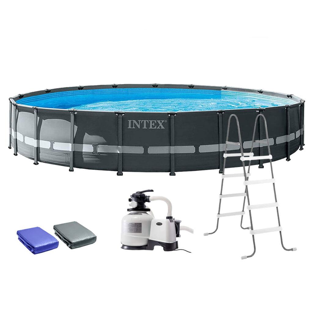 Intex Bazen sa metalnom konstrukcijom Ultra XTR Frame 26334, 610x122 cm ...